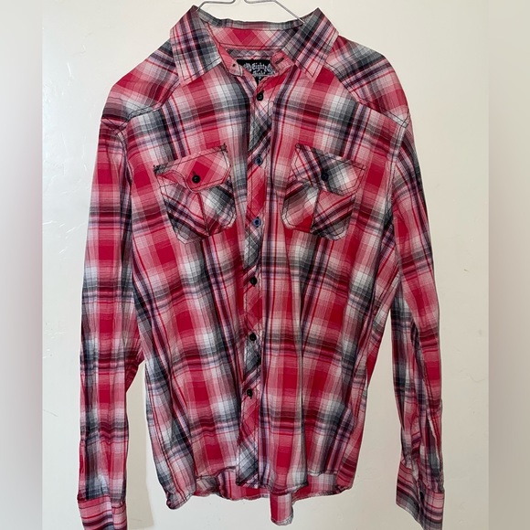 Eighty Eight | Shirts | Eighty Eight Vintage Mens Plaid Flannel Large ...